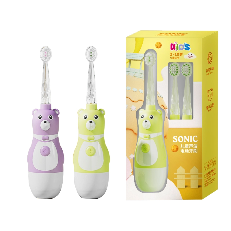 Battery Powered Light Up Kids Electric Toothbrush LED - Oralgos