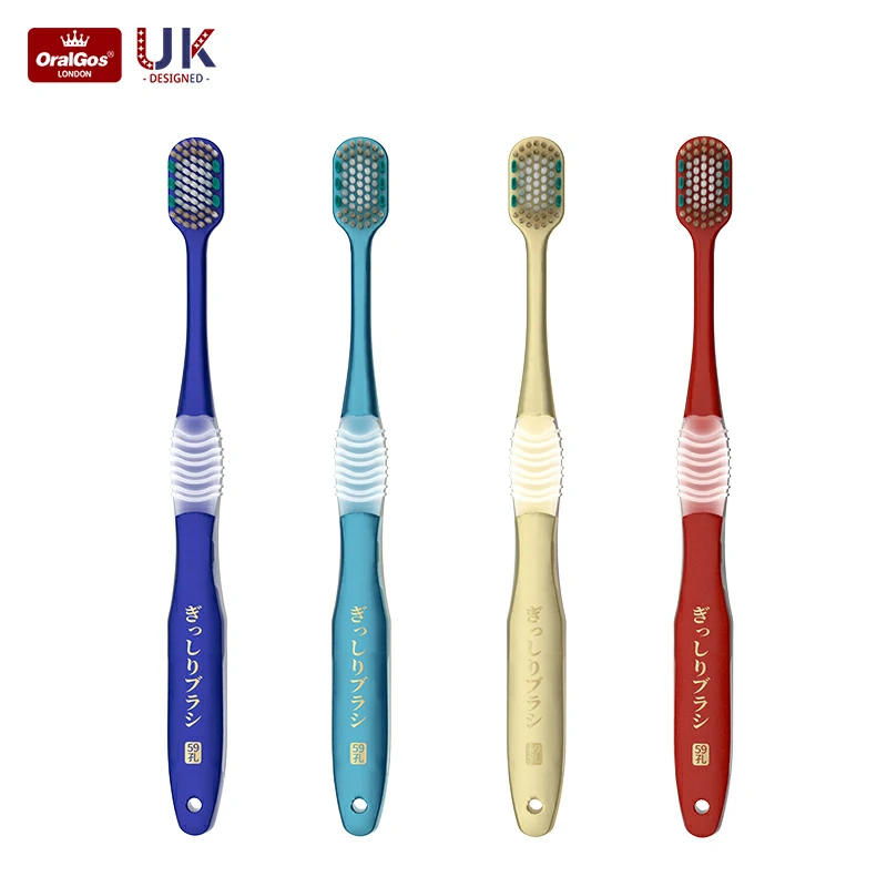 Extra Clean Toothbrush for Sensitive Gum Ultra-Thin & Effective - Oralgos