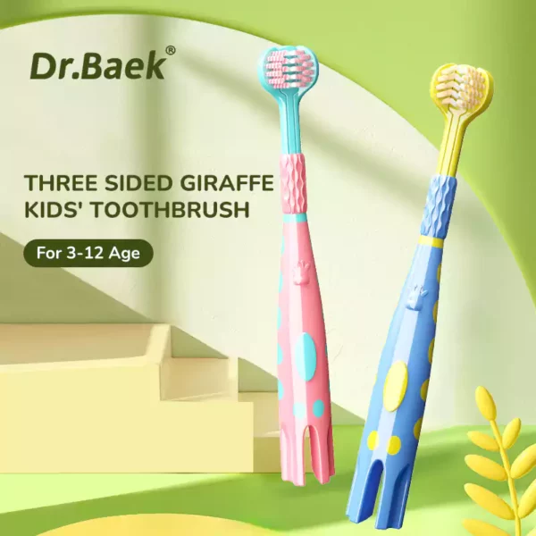 3-sided toothbrush for kids - Oralgos