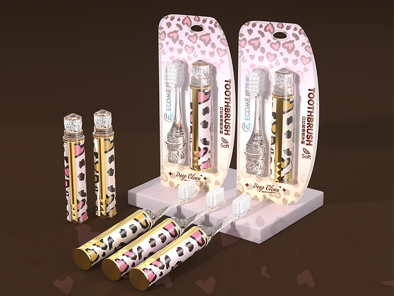 High-End Lipstick-Style Portable Toothbrush - Oralgos