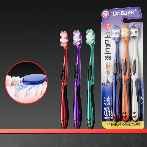 Dr.Baek KR113 Toothbrush – Gentle & Deep Clean for Men