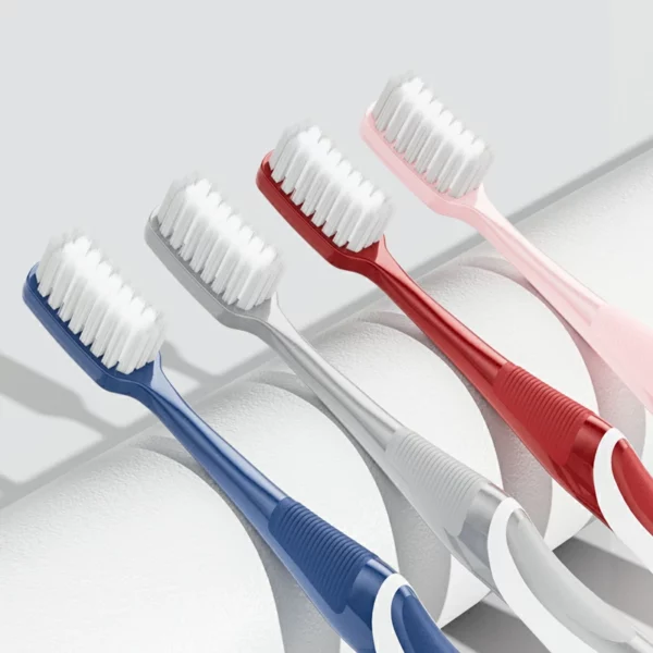 OralGos Wide-Head Ultra-Soft Manual Toothbrush