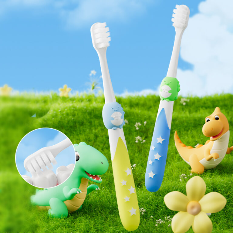 Cartoon Shape Toothbrush – Cute Design & Gentle Bristles