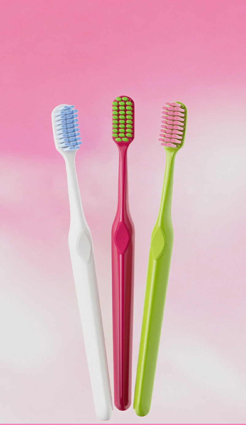 Ultra-Soft PBT Toothbrush | Colorful Design & Safe Materials