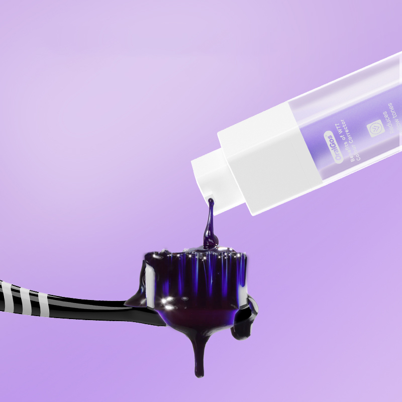 Purple Toothpaste: Teeth Colour-Correcting Innovation by Oralgos