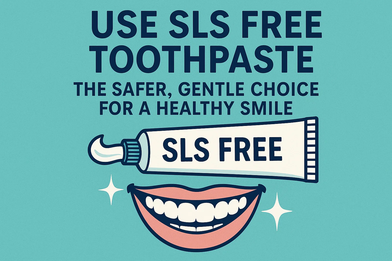 SLS Free Toothpaste: The Safer, Gentle Choice for a Healthy Smile