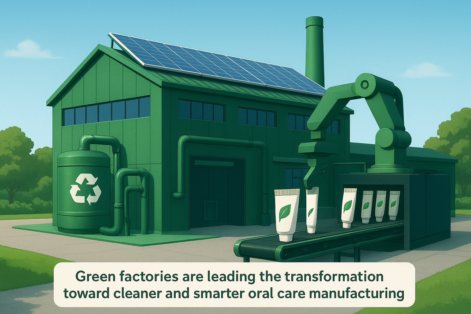 Sustainable Packaging & Green Factory Trends in Oral Care 2025
