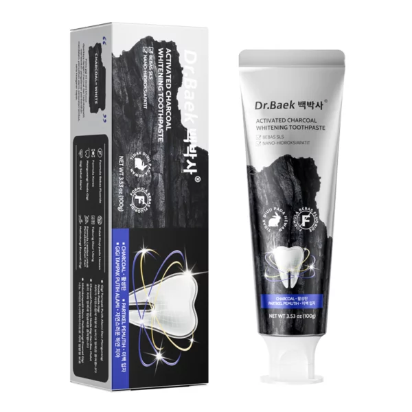 Whitening Toothpaste for Sensitive Teeth | Activated Charcoal