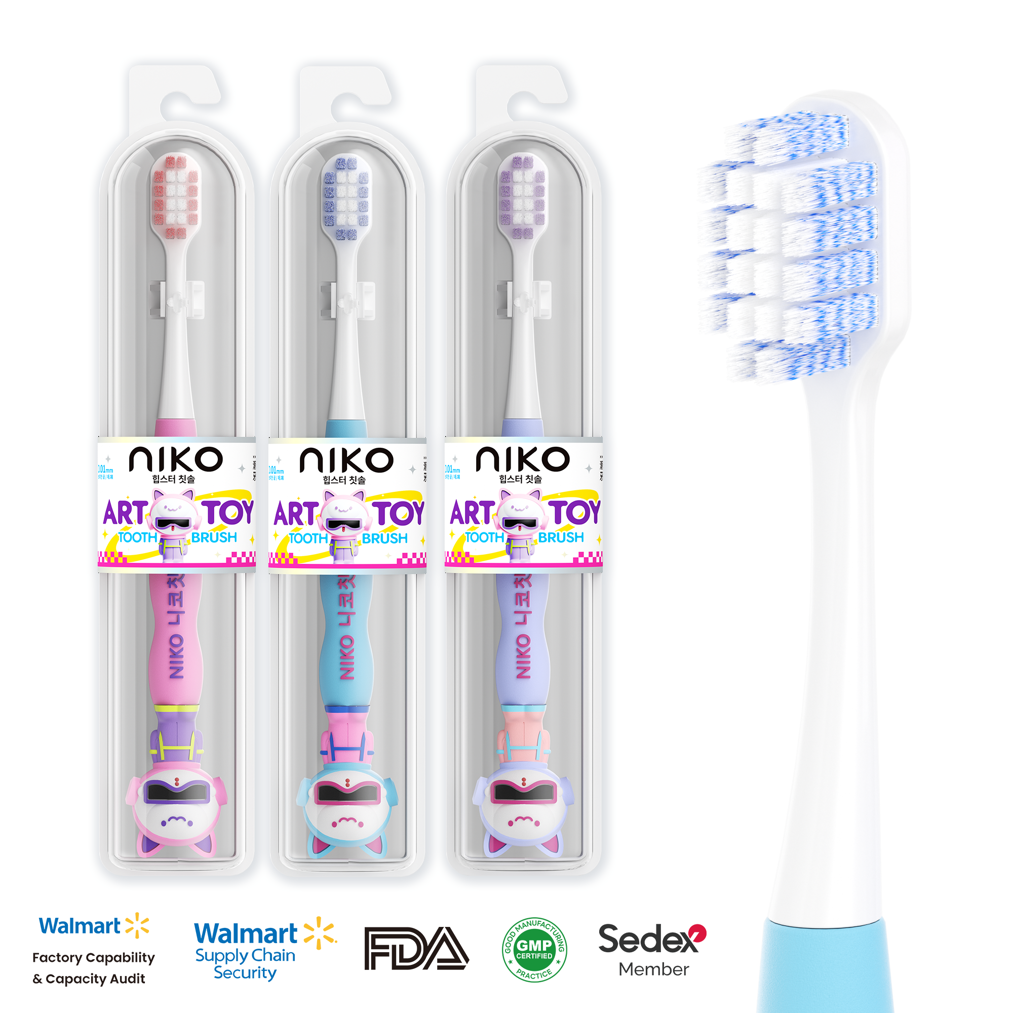 Art Toy Adult Toothbrush | Fun, Safe & Customizable