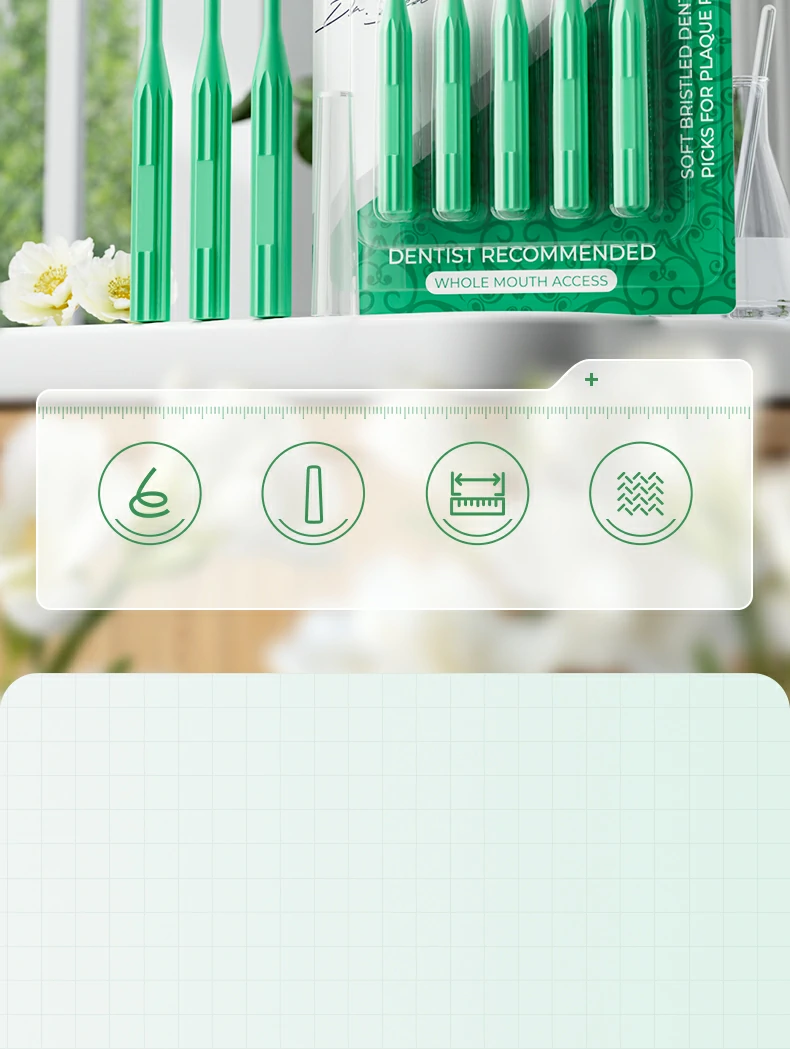 Interdental Brushes Toothbrush | Soft, Reusable & Customizable