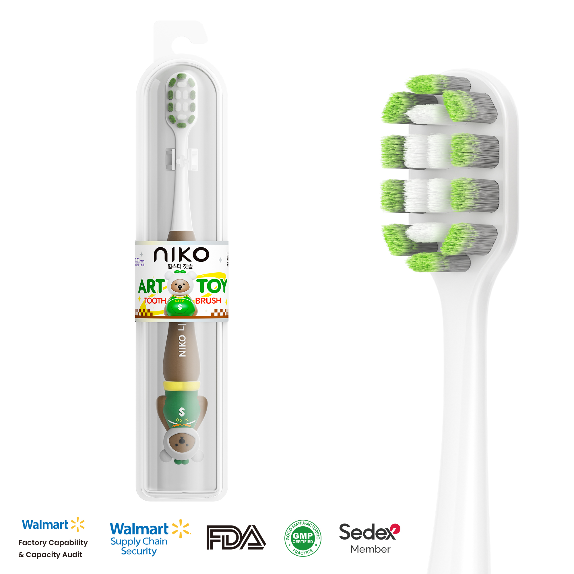 Adult Cartoon Toothbrush | Fun, Safe & Customizable