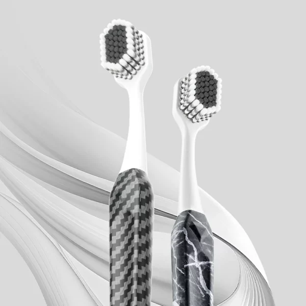 Custom Printed Toothbrush with Heat-Transfer Handle Design